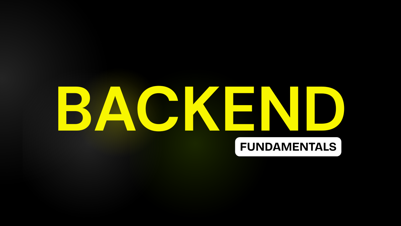 Backend Foundation Cohort 1.0 - Coder's Gyan
